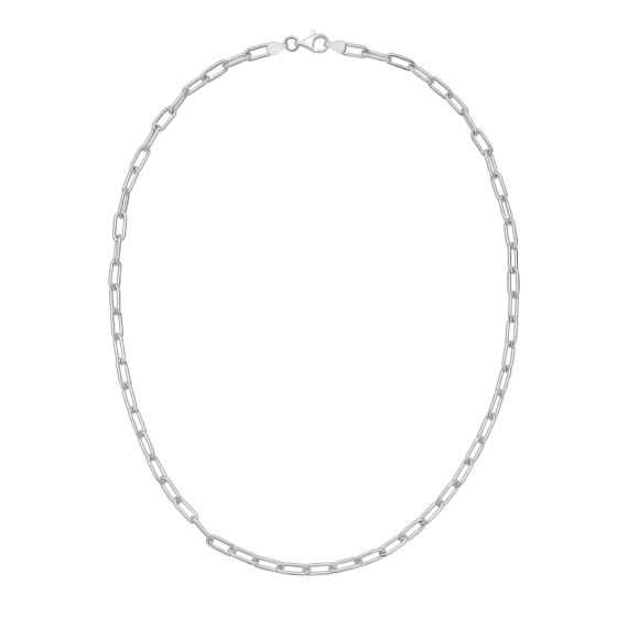 agrdpcp150 Silver 5.2mm Round Link Paperclip Chain | Royal Chain Group