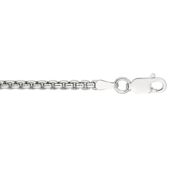 AGRRBX110 Silver 2mm Round Box Chain | Royal Chain Group