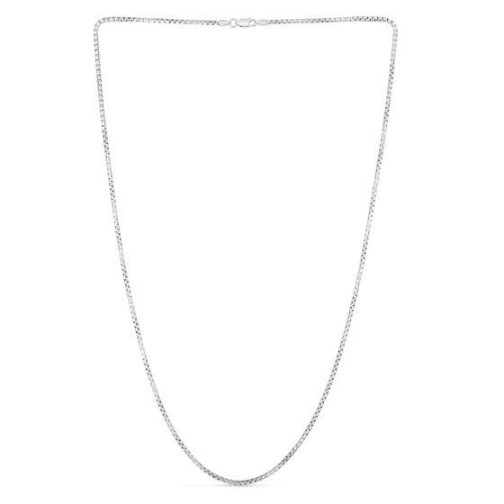 agrt040 Sterling Silver 1.9mm Rockstar Cut Round Box Chain | Royal ...