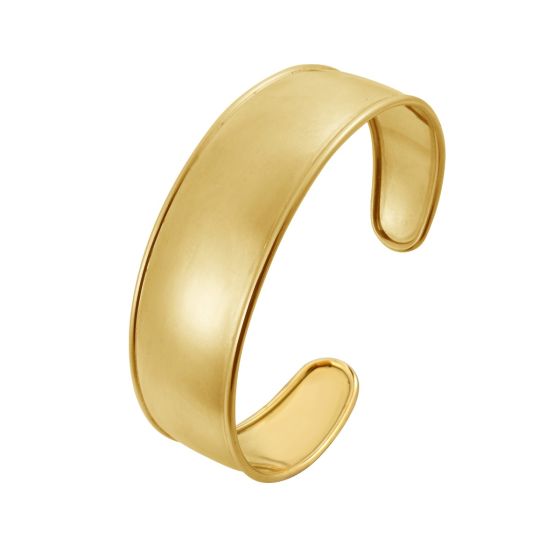 b10307 14K Gold Classic Designer Cuff | Royal Chain Group