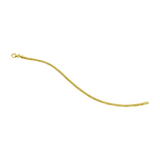 c19086-07 14K 2.7mm Sparkle Spring Chain | Royal Chain Group