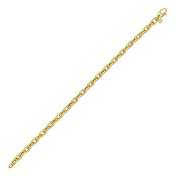 c20323 14K Men's Fashion French Cable Link Necklace | Royal Chain Group