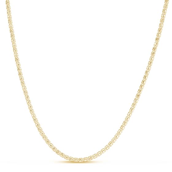 14K 2.74mm Fancy Ice Chain | Royal Chain Group