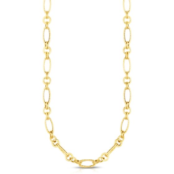 RC2967 14K Elongated Oval Link Chain | Royal Chain Group