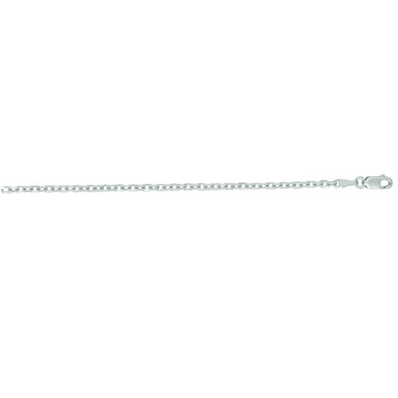 14K Gold 2.3mm Diamond Cut Cable Chain with Lobster Lock | Royal Chain ...