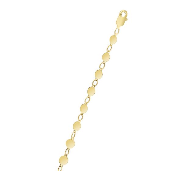 RC8240 14K Gold Polished Mirror Chain | Royal Chain Group