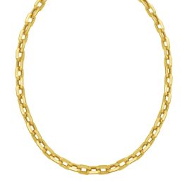 c18702 14K Faceted Octagonal Link Chain | Royal Chain Group