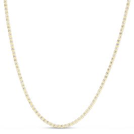 ticed100 14K 2.7mm Two-Tone Fancy Ice Chain | Royal Chain Group