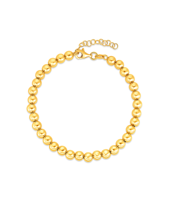 c16295 14K Gold 7mm Bead Chain | Royal Chain Group