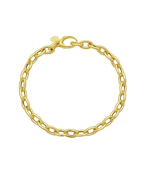 find21 14K Medium Charm Push Lock Ring | Royal Chain Group