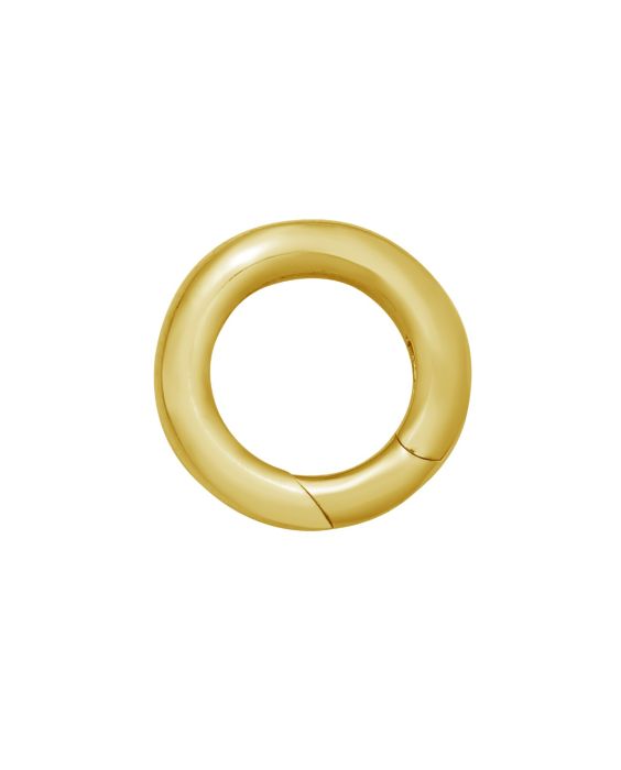 rc15429-18 14K Push Lock Charm Necklace | Royal Chain Group