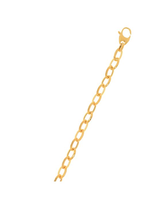 RC1873 14K Oval Rolo Inspired Link Chain | Royal Chain Group