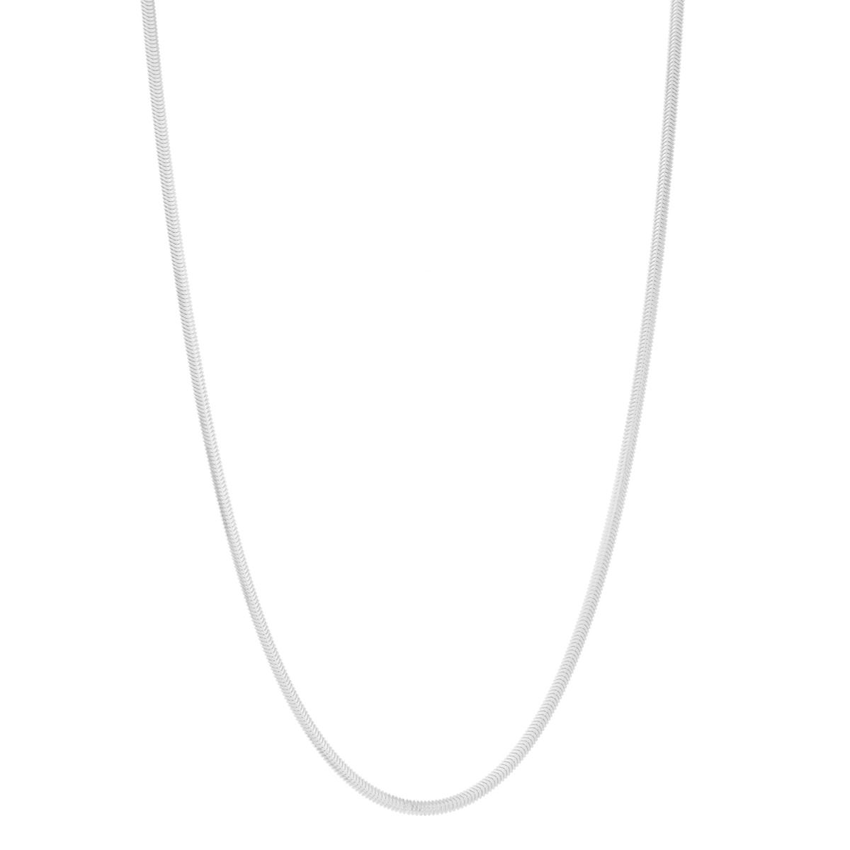 agovsn260 Silver 2.6mm Oval Snake Chain | Royal Chain Group