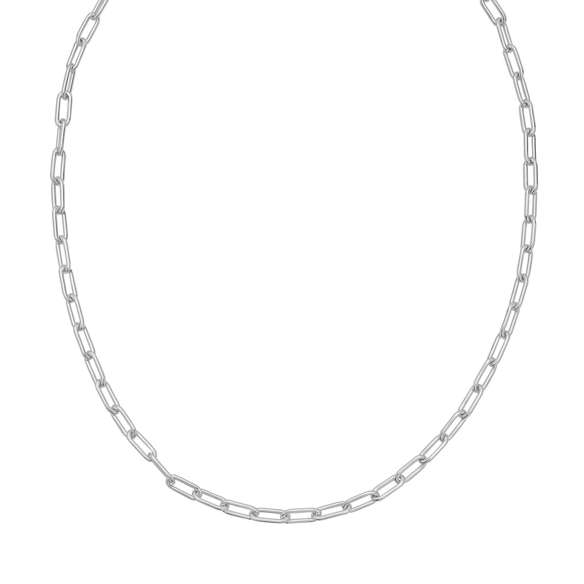agrdpcp150 Silver 5.2mm Round Link Paperclip Chain | Royal Chain Group