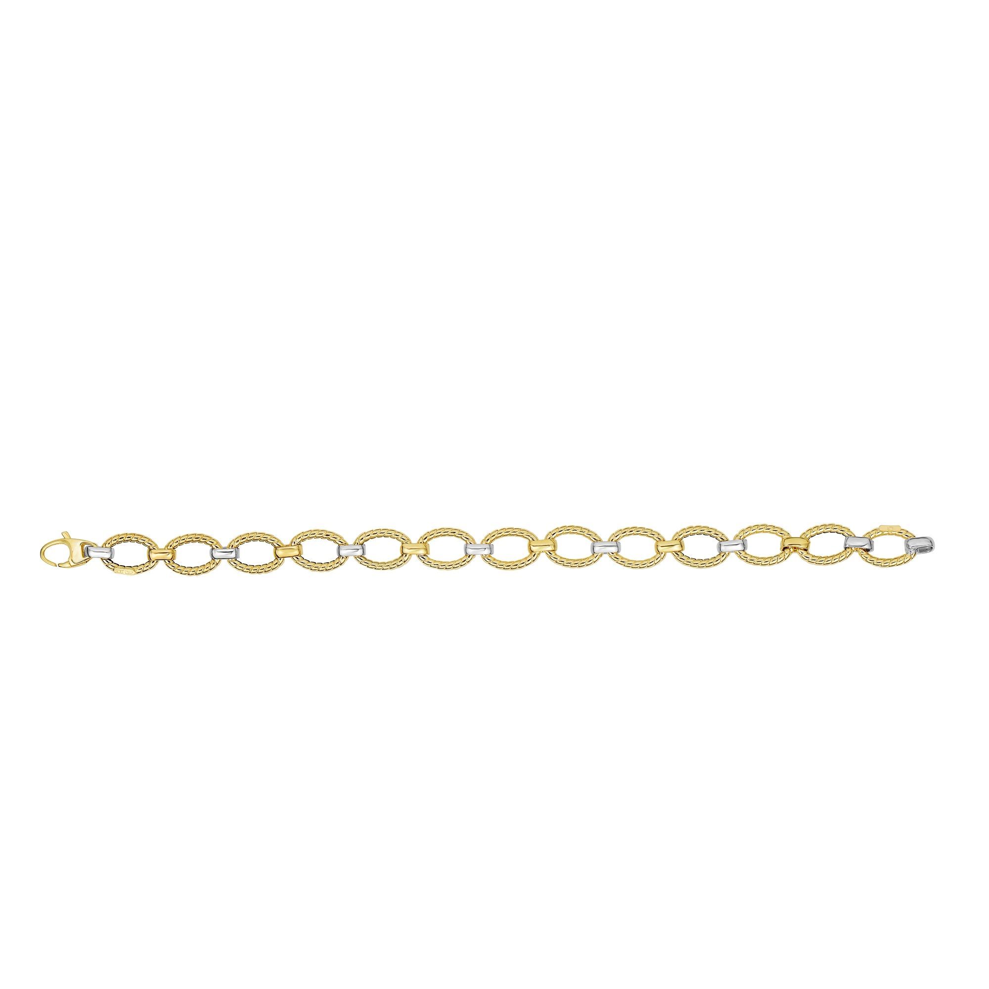 14K Gold Italian Cable Bracelet | Royal Chain Group