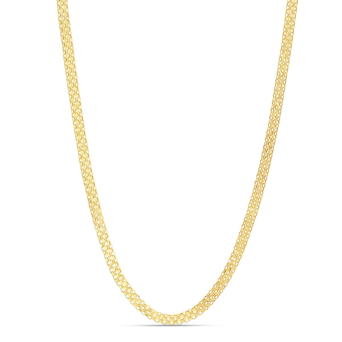 biz340 14K 3.5mm Bismark Chain | Royal Chain Group