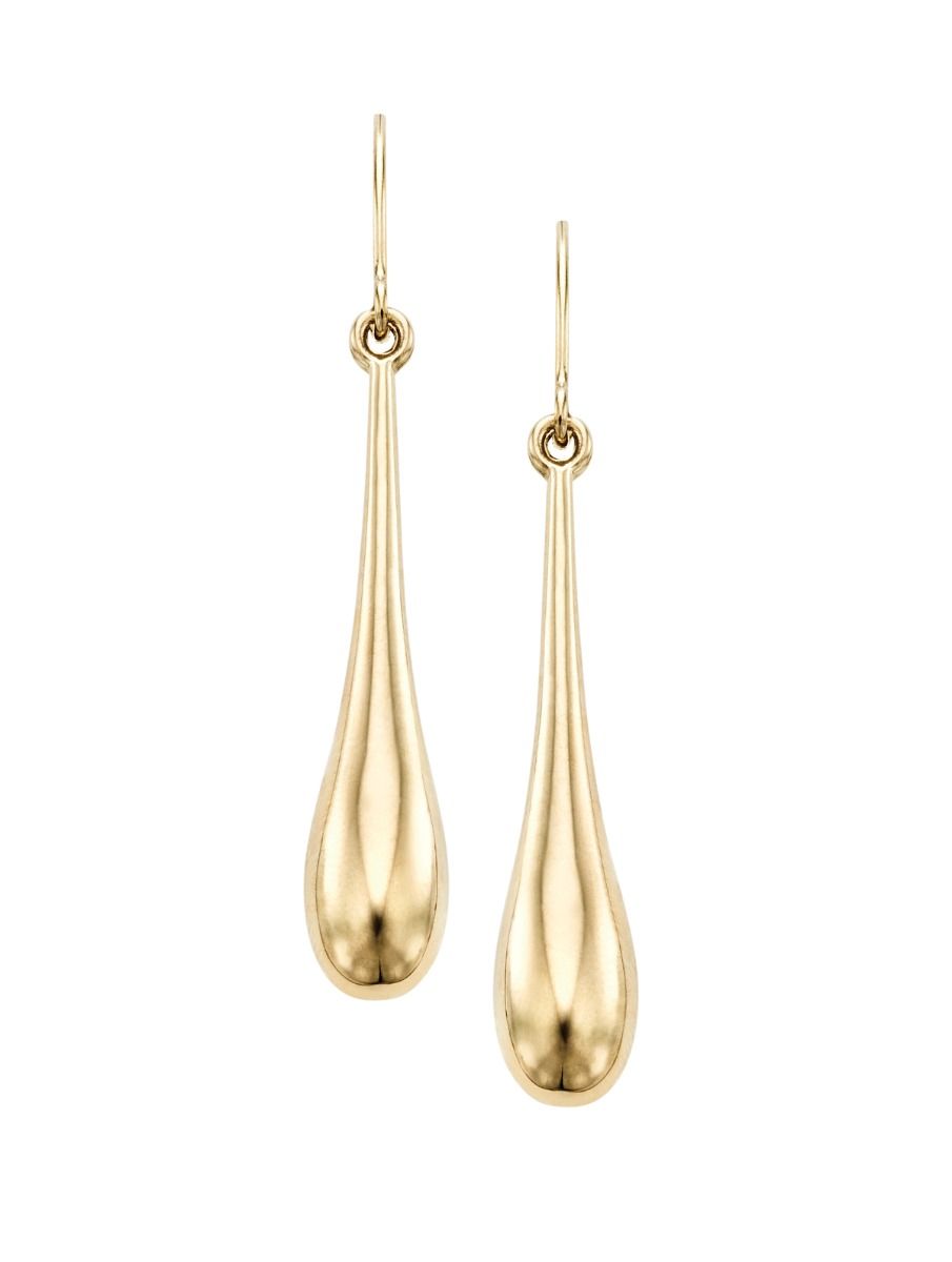 ER2911 14K Graduated Tear Drop Earring | Royal Chain Group