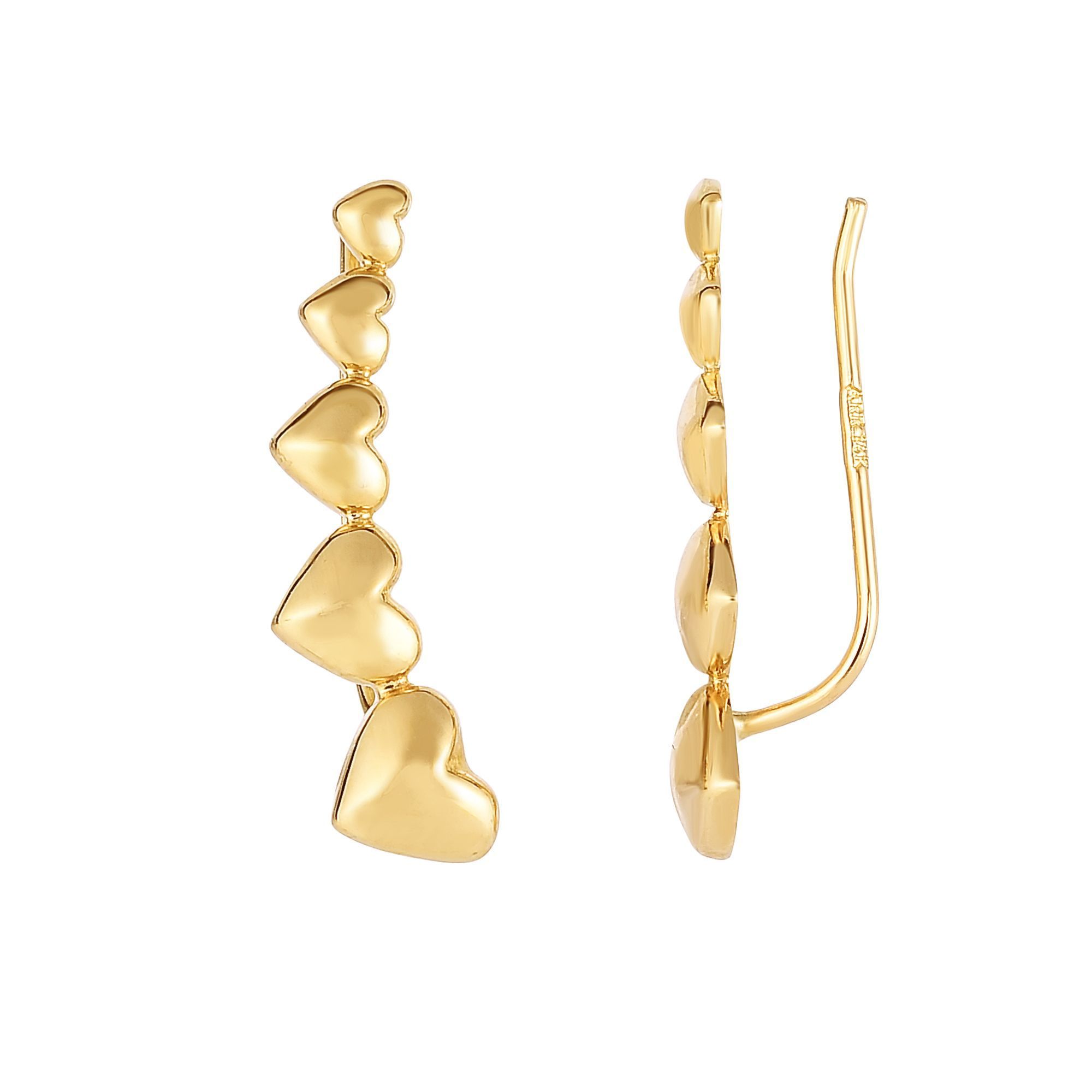 14k gold ear climber store