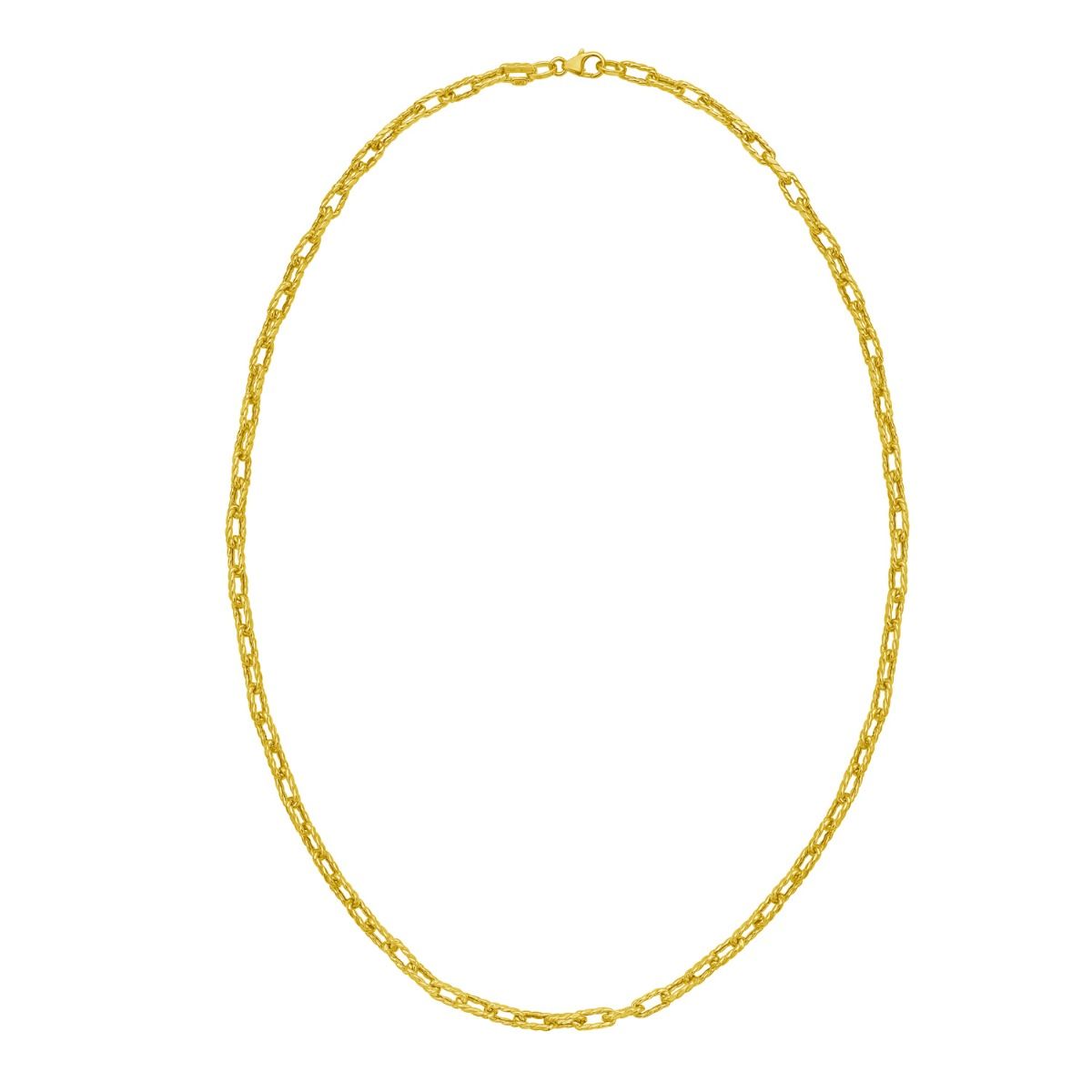gc18550 14K Mini Twist Link Chain | Royal Chain Group