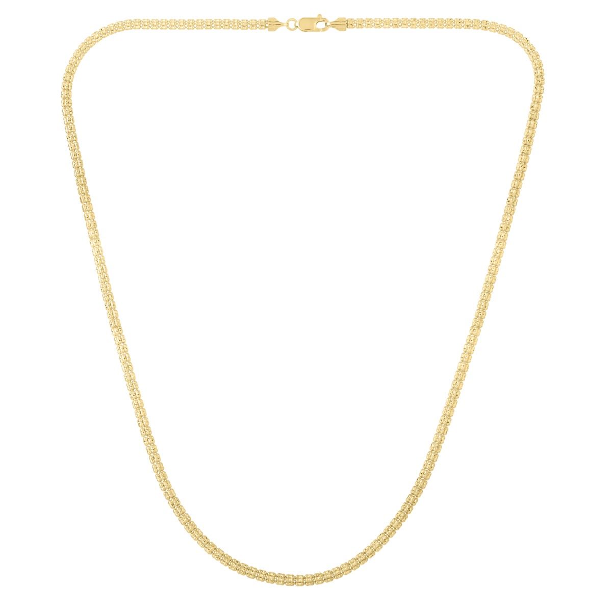 iced130 14K 3.3mm Fancy Ice Chain | Royal Chain Group