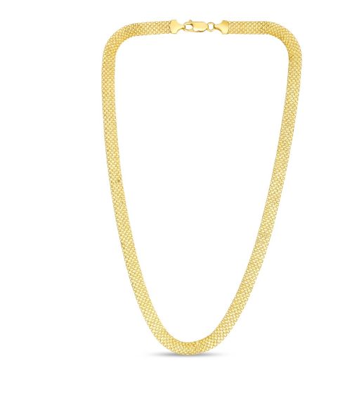 biz640 14K 7mm Bismark Chain | Royal Chain Group